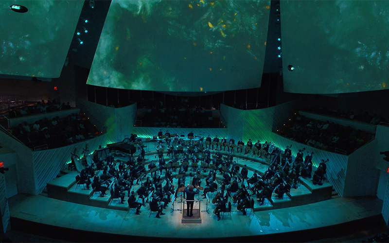 New World Concert Hall The New World Symphony Rehearses On Stage At